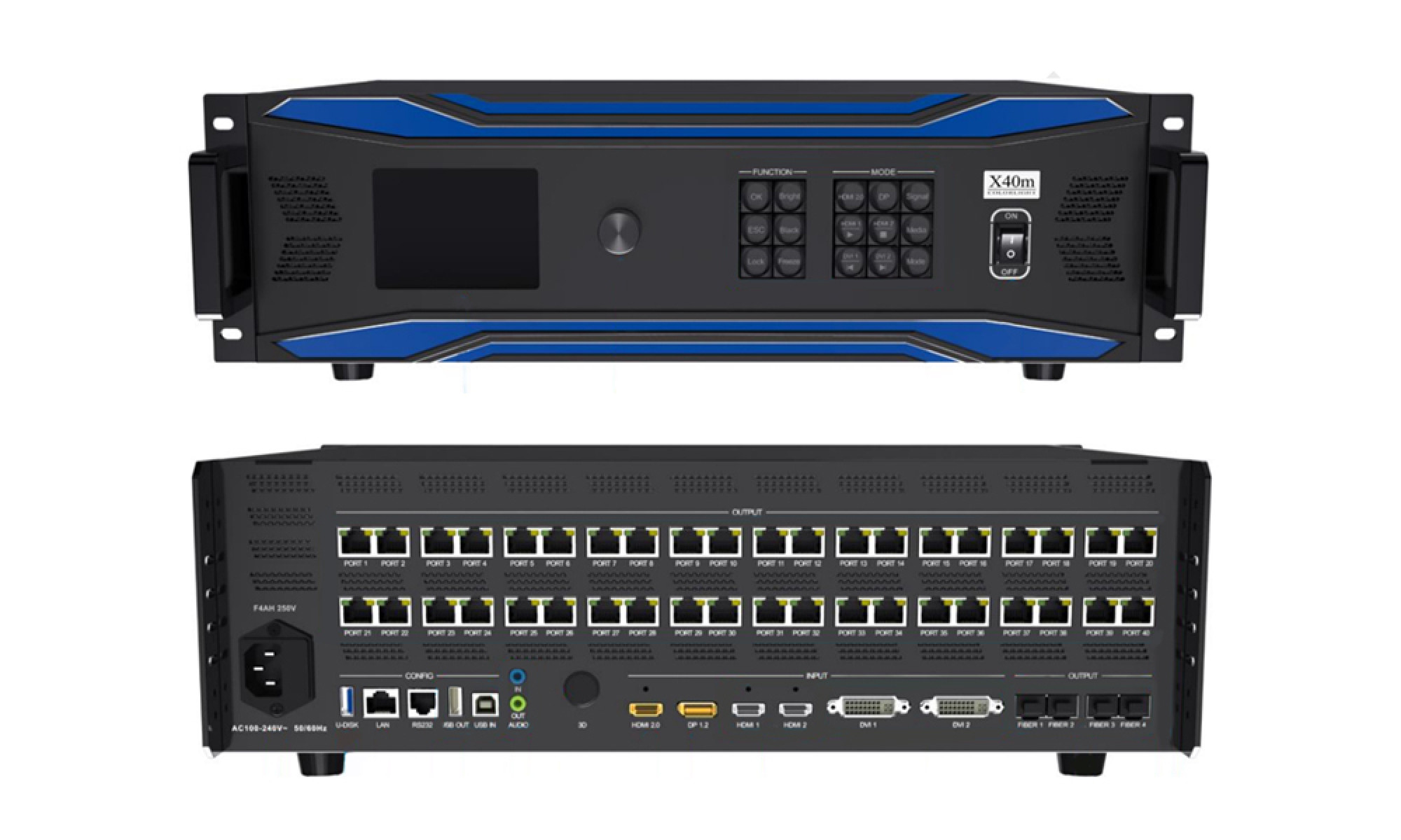 Colorlight X40m LED Display Screen Controller VX10 VX6 X20m