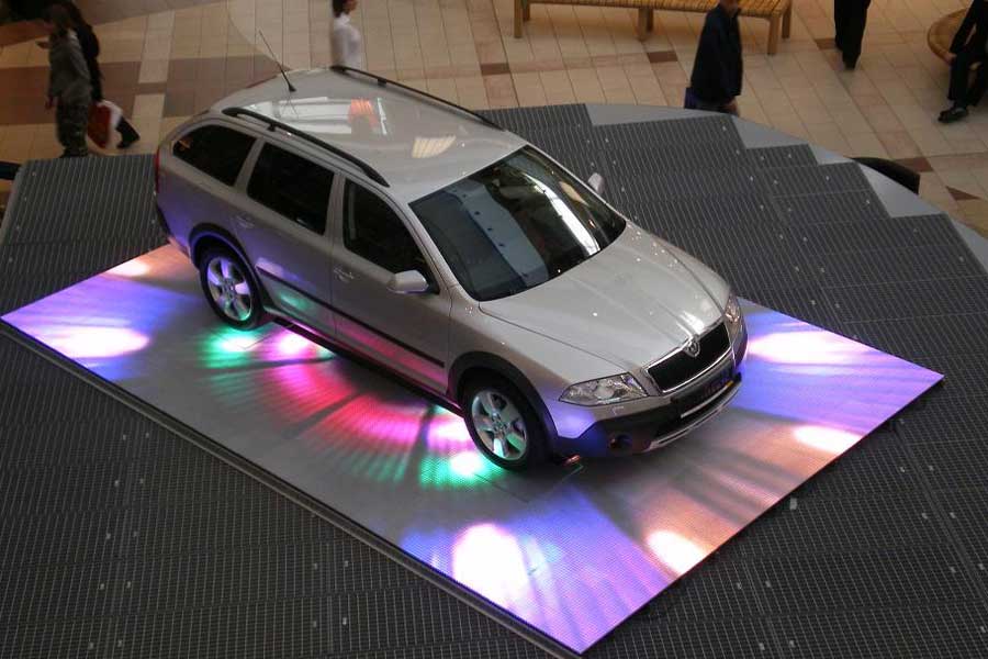 Interactive LED Dance Floor LED Screen LED Rolling Floor Display